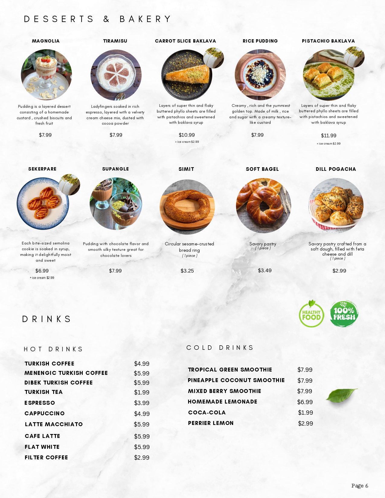 Cappadocia Breakfast & Cafe | Menu | Authentic Mediterranean Breakfast ...